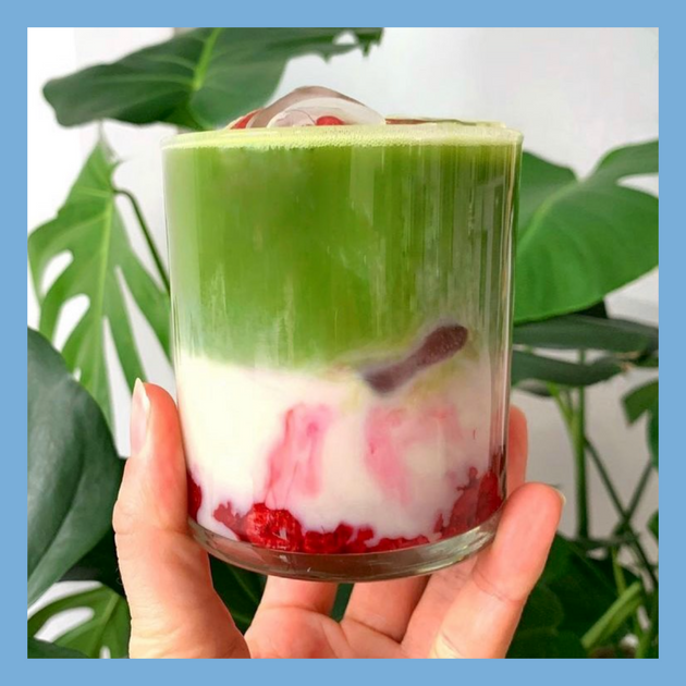 ICED BERRY MATCHA LATTE – JENKI