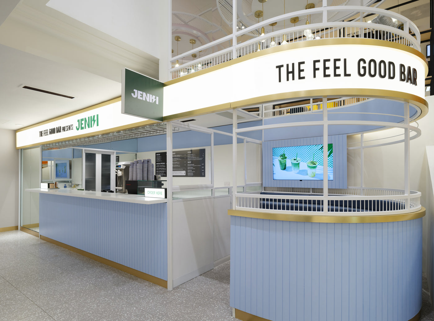 JENKI Matcha Bar Selfridges