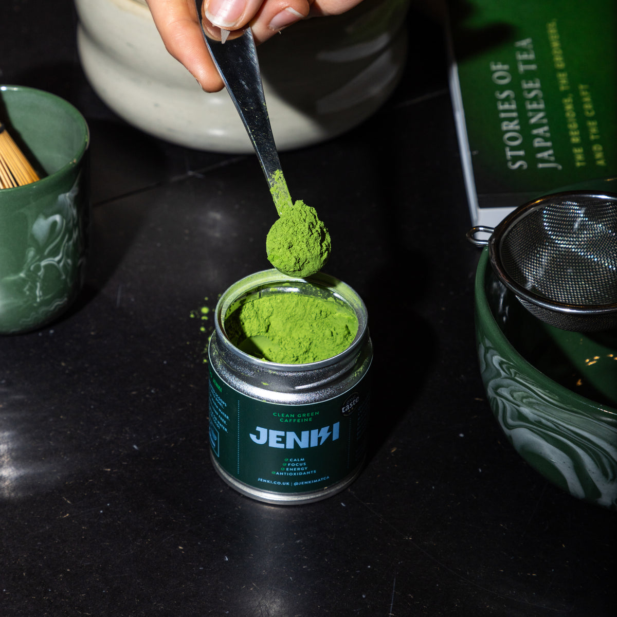 Ceremonial Grade Matcha - 40g Tin – JENKI