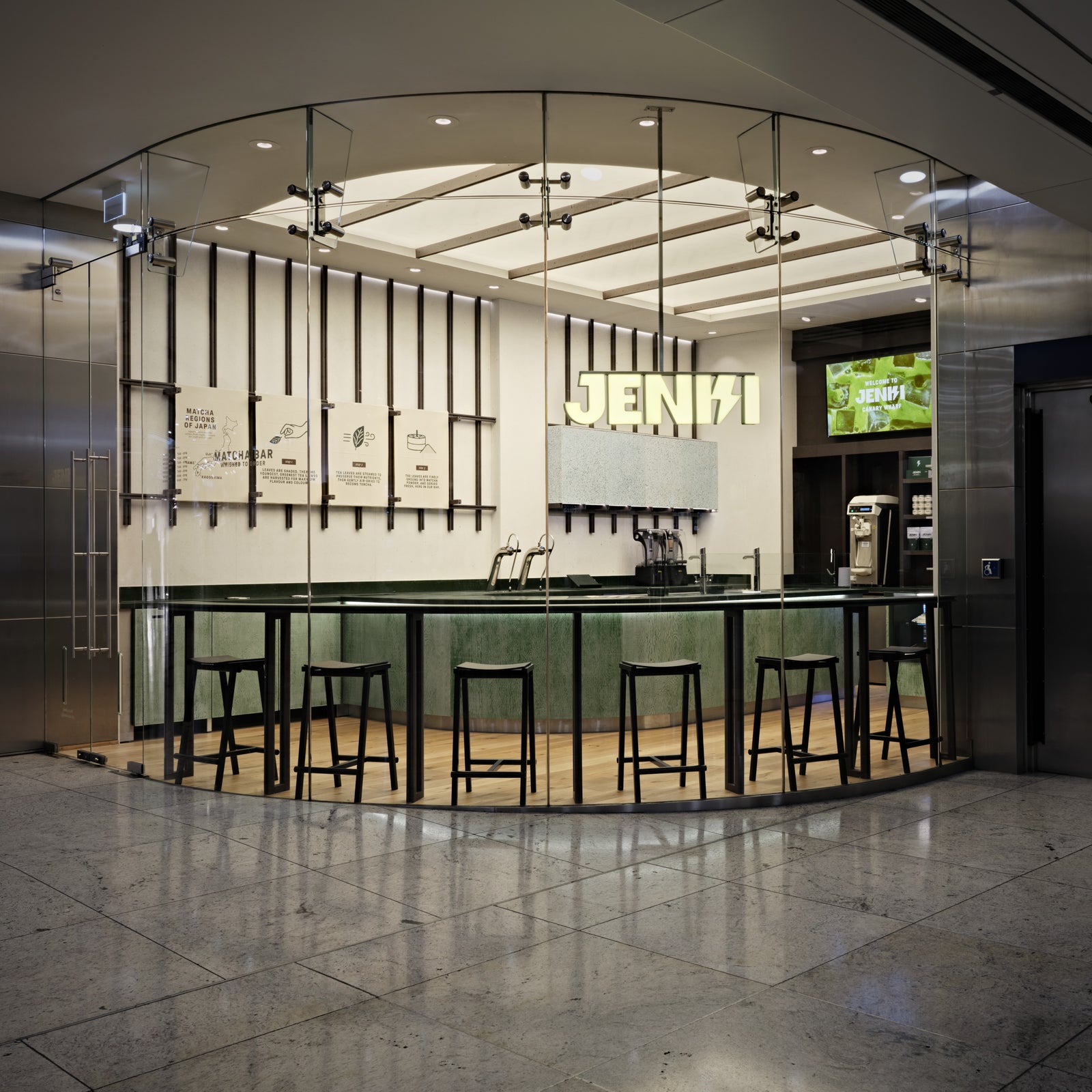 JENKI Matcha Bar Canary Wharf