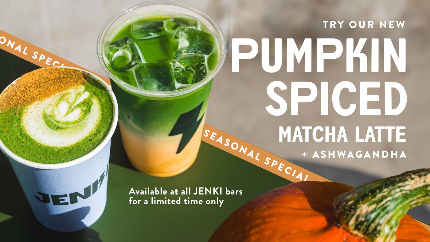 JENKI MATCHA - A New Kinda Energy